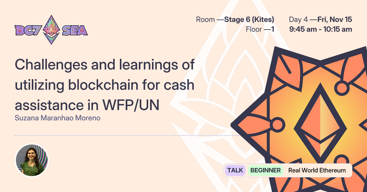 Challenges and learnings of utilizing blockchain for cash assistance in ...